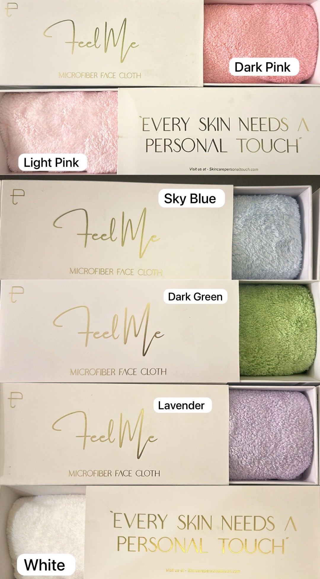 Buy Microfiber Face Towel for your Skin – Personal Touch Skincare