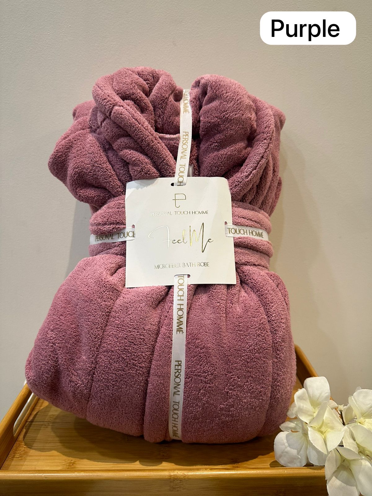 Microfiber Bathrobe - Towelling Bath Robe - Towelling Dressing Gown ...